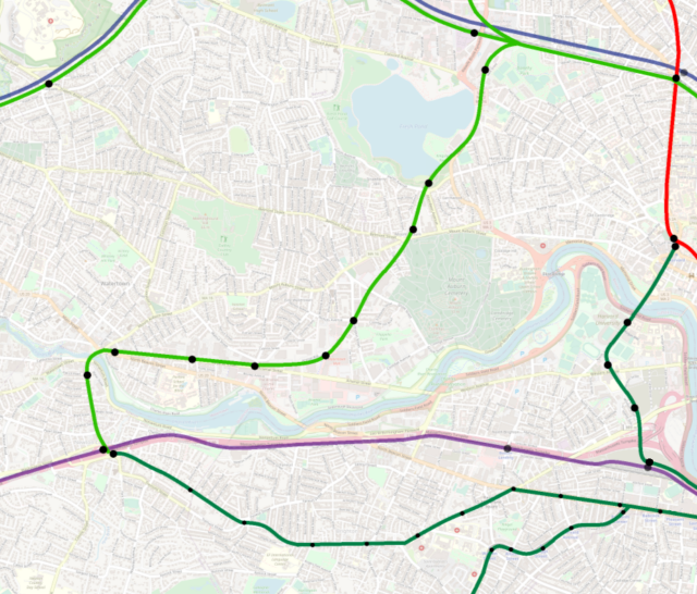 Rails, Roads, and Riverside